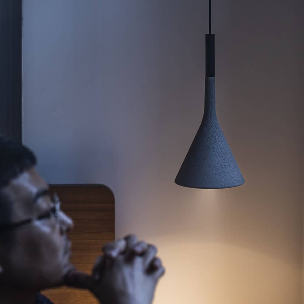 Aplomb Mini Sospensione Foscarini a luce dirette verso il basso ...