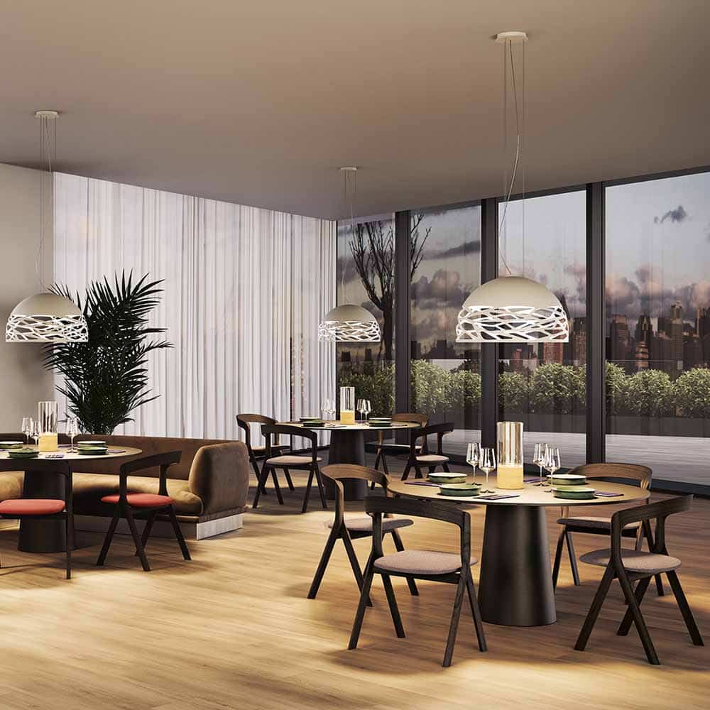 Kelly Medium Dome 60 Lodes Sospensione a luce diretta e diffusa ...