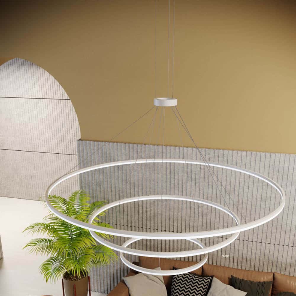 Orbit Sospensione Verticale RedoGroup lampada LED integrato | Prisma Light