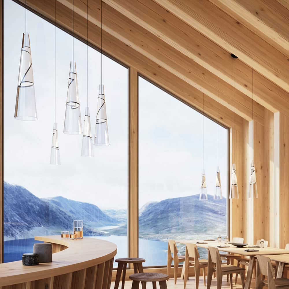 Cono di Luce Lodes sospensione a luce diffusa | Prisma Light